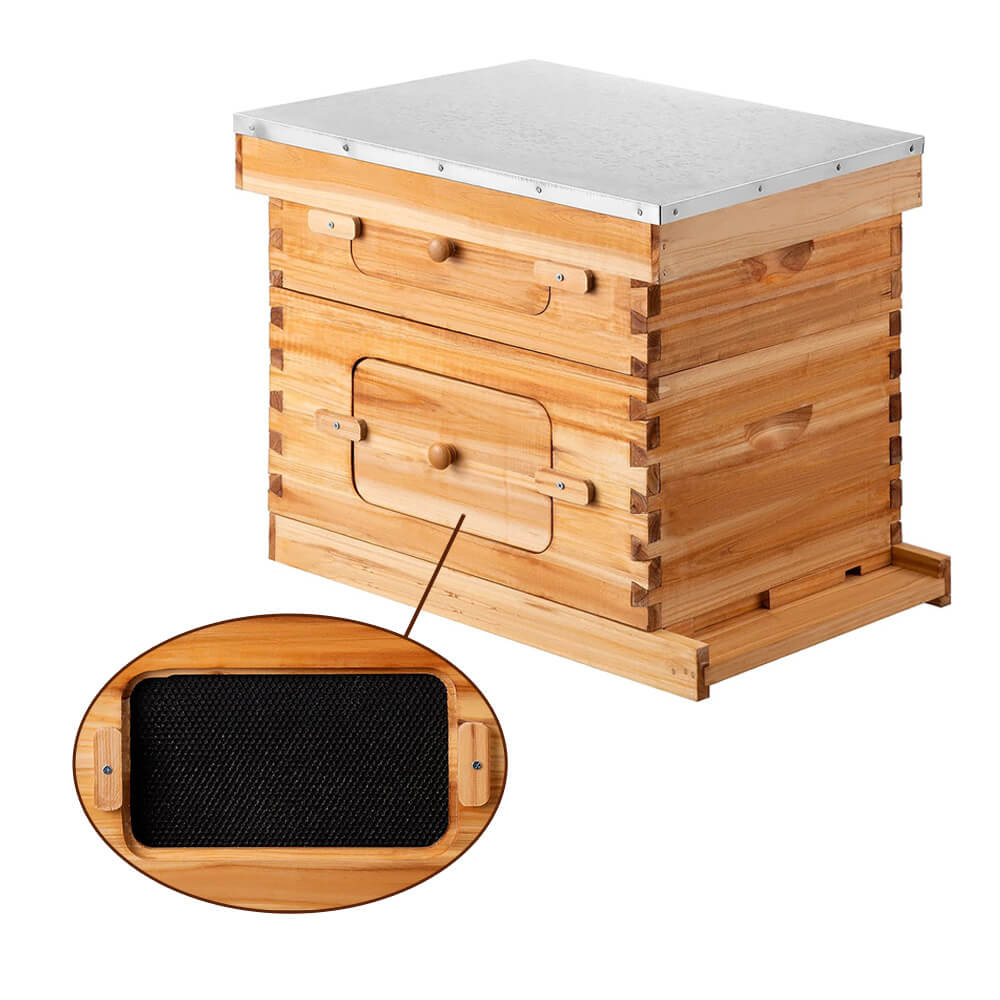 Langstroth Beehive With Windows | MULTI-SWEET GROUP Manufacturer