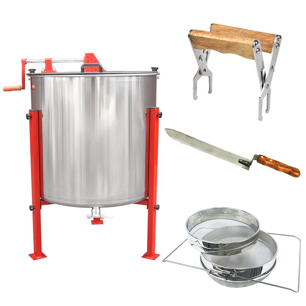 6 Frames Manual Honey Extractor Kit | MULTI-SWEET GROUP