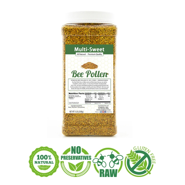 Pure Natural-Organic Bee Pollen | MULTI-SWEET GROUP