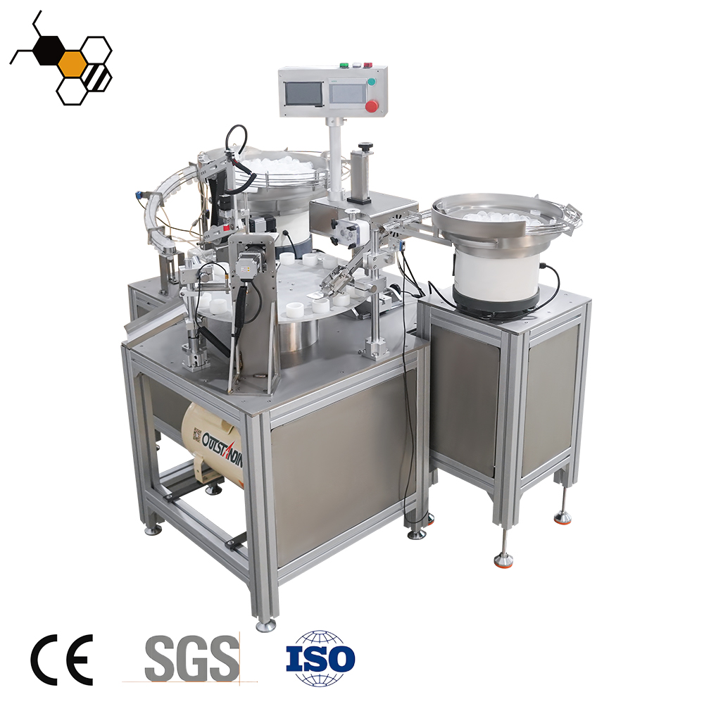 Honey Bottle Cap Automatic Packing Machine